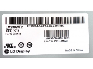 LG Display LM238WF2-SSK1 Overview - Panelook.com