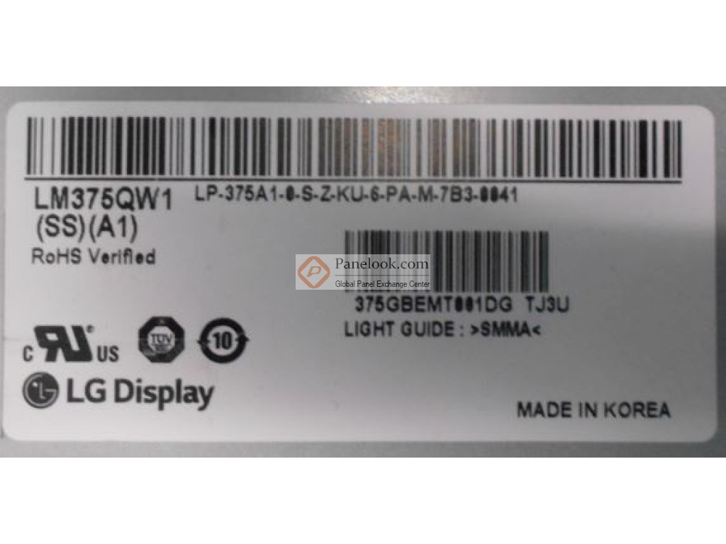 LG Display LM375QW1-SSA1 Overview - Panelook.com