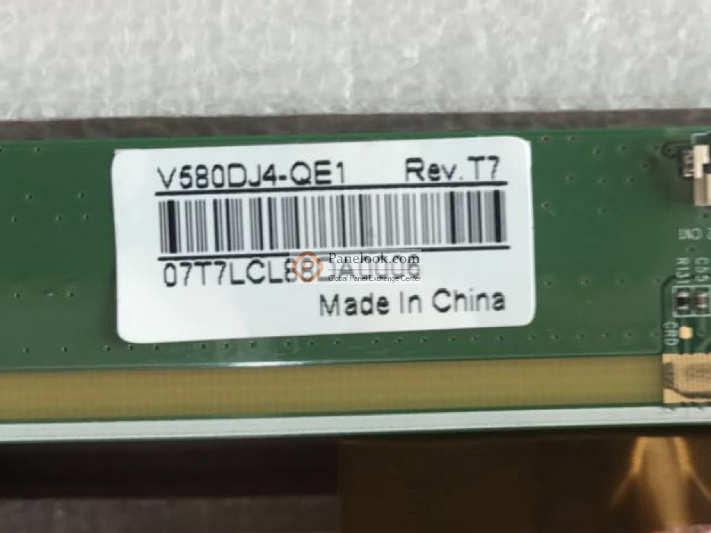 Innolux V580DJ4-QE1 Rev.T7 Stock 128 pcs - Panelook.com