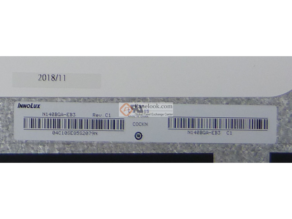 Innolux N140BGA-EB3 Overview - Panelook.com