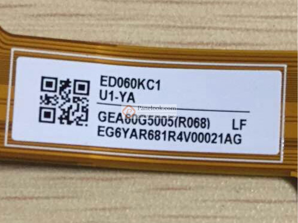 E Ink ED060KC1 Overview - Panelook.com