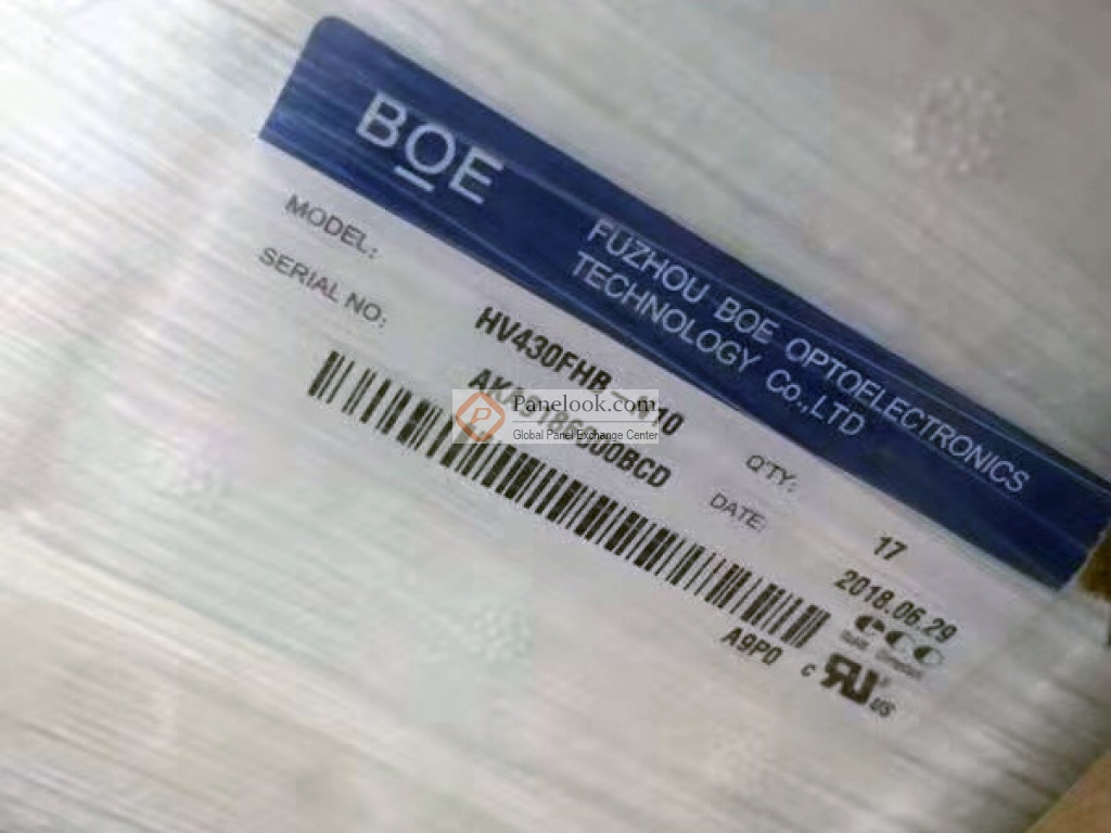 BOE HV430FHB-N10 Overview - Panelook.com