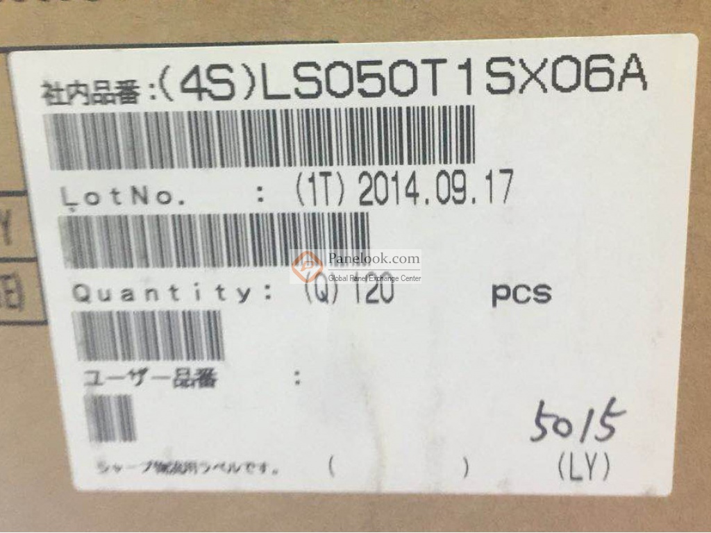 Sharp LS050T1SX06 Overview - Panelook.com