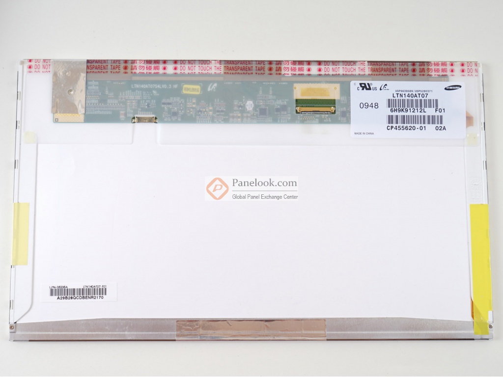 Samsung LTN140AT07-F01 Overview - Panelook.com