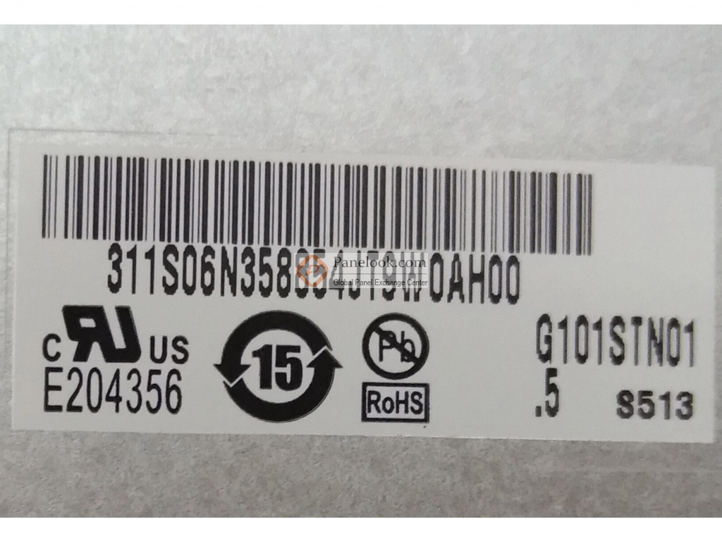 AUO G101STN01.5 Overview - Panelook.com