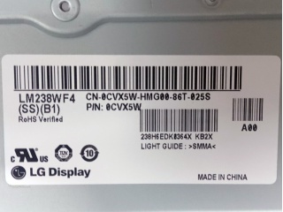 LG Display LM238WF4-SSB1 Overview - Panelook.com