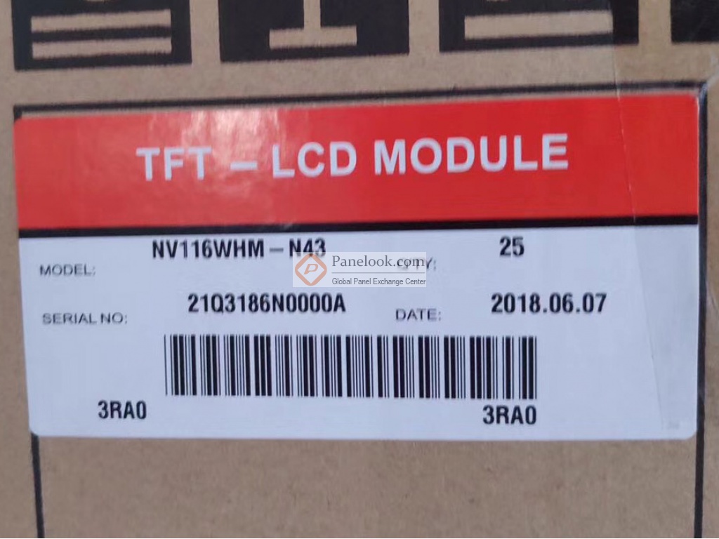 BOE NV116WHM-N43 Overview - Panelook.com