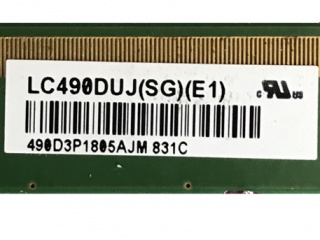 LG Display LC490DUJ-SGE1 Overview - Panelook.com