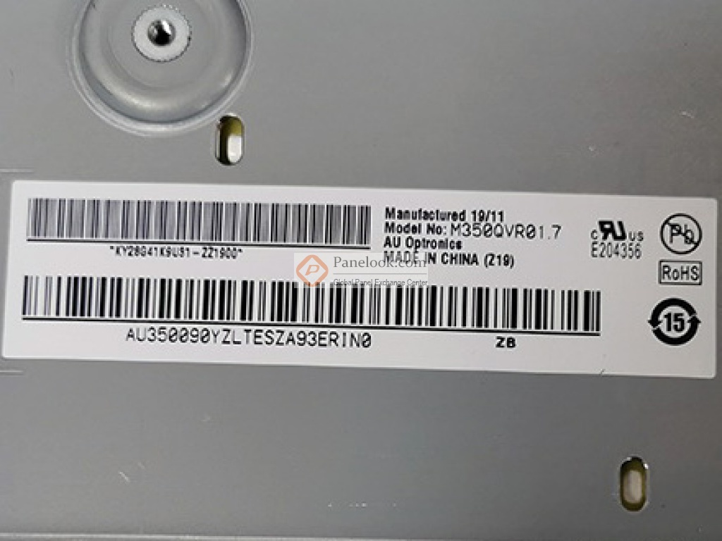 AUO M350QVR01.7 Overview - Panelook.com