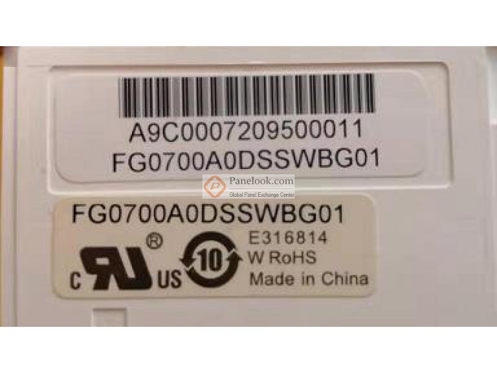 Data Image FG0700A0DSSWBG01 Overview - Panelook.com