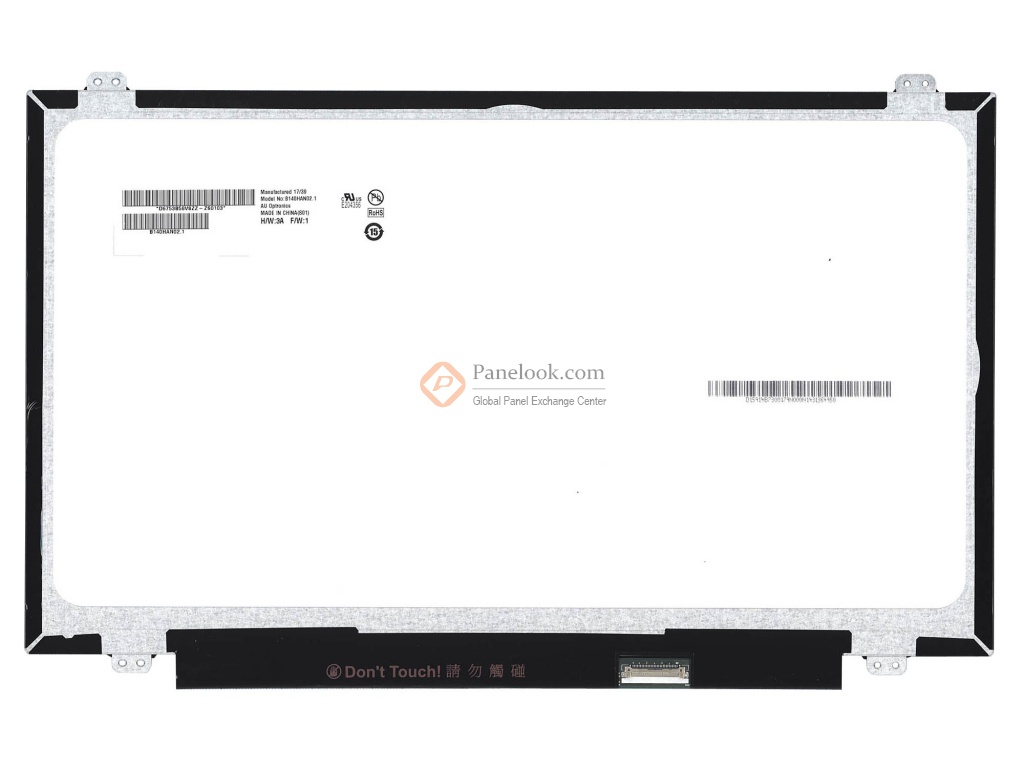 AUO B140HAN02.1 Overview - Panelook.com