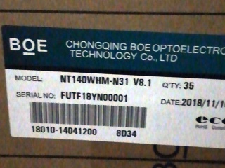 BOE NT140WHM-N31 Overview - Panelook.com