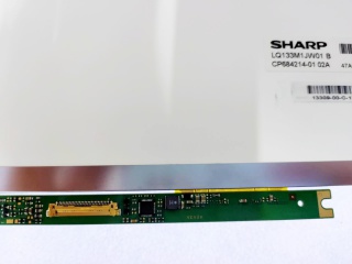 LQ133M1JW01 Sharp 13.3" IPS LCM 1920×1080 300nits WLED eDP 30pins ...