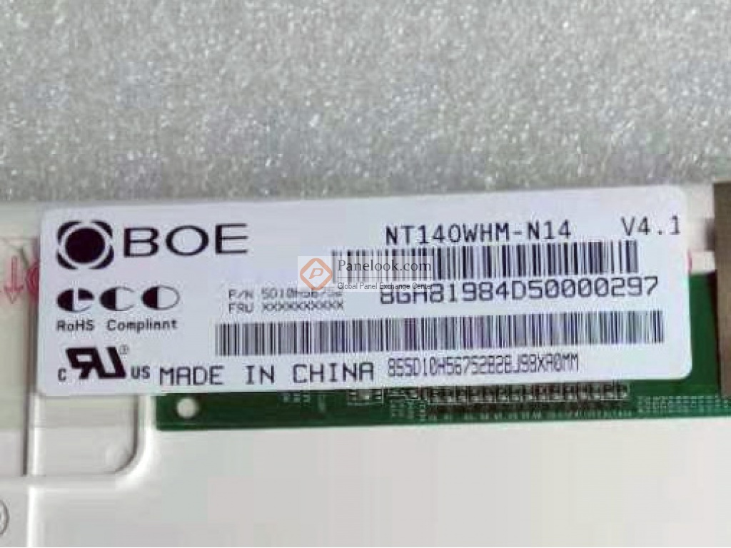 BOE NT140WHM-N14 Overview - Panelook.com