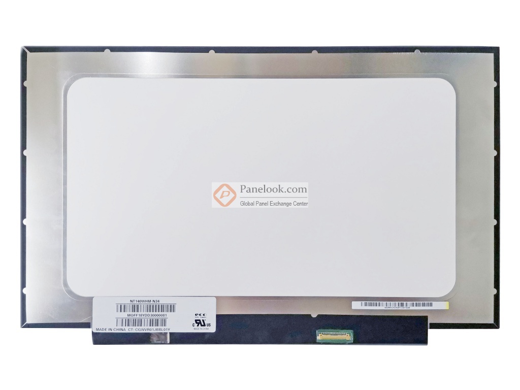 BOE NT140WHM-N34 Overview - Panelook.com