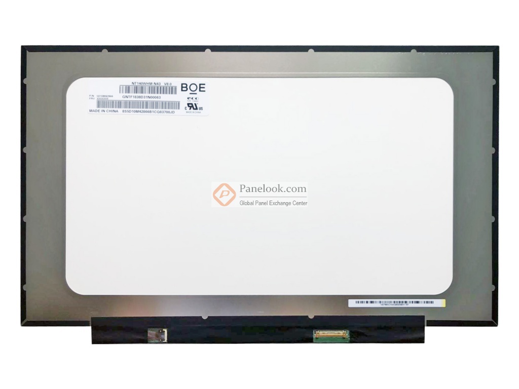 BOE NT140WHM-N43 Overview - Panelook.com
