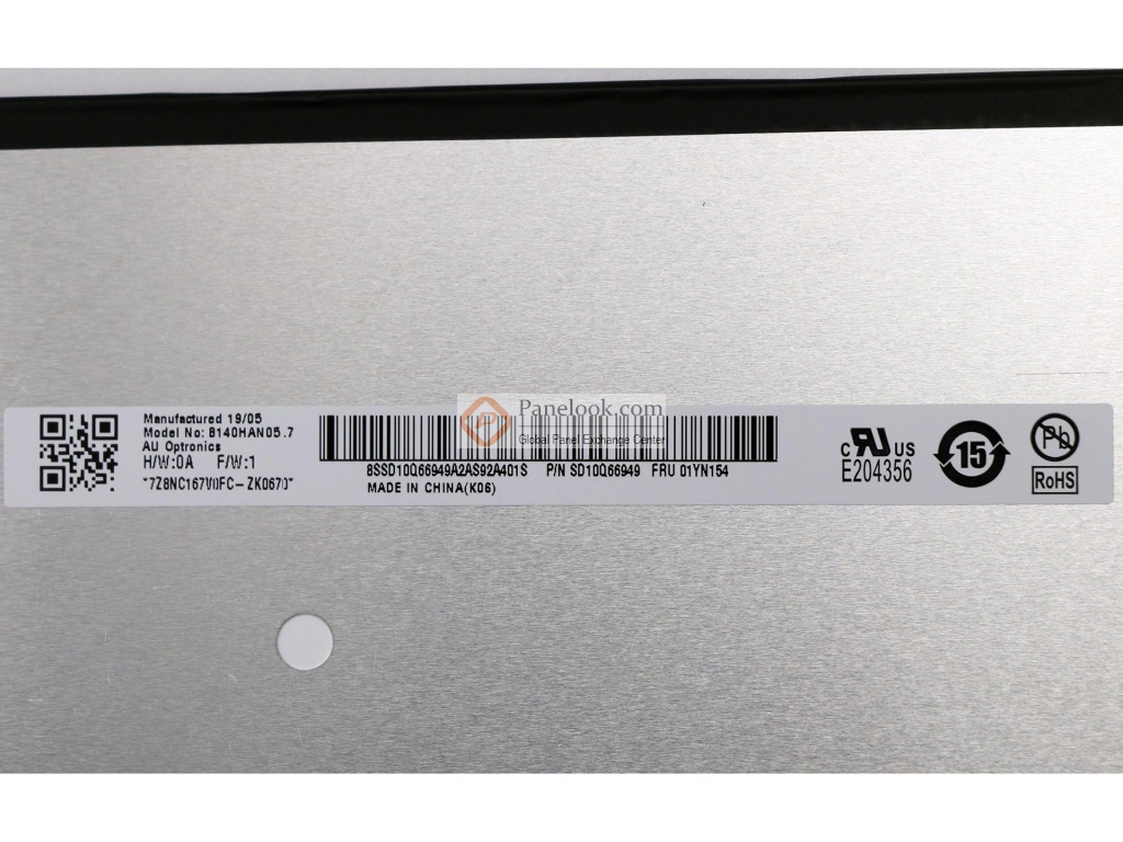 AUO B140HAN05.7 Overview - Panelook.com