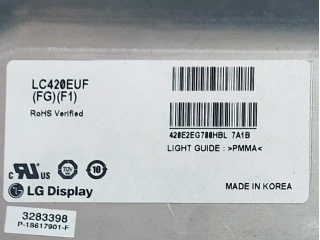 LG Display LC420EUF-FGF1 Overview - Panelook.com