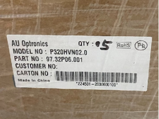 AUO P320HVN02.0 Overview - Panelook.com