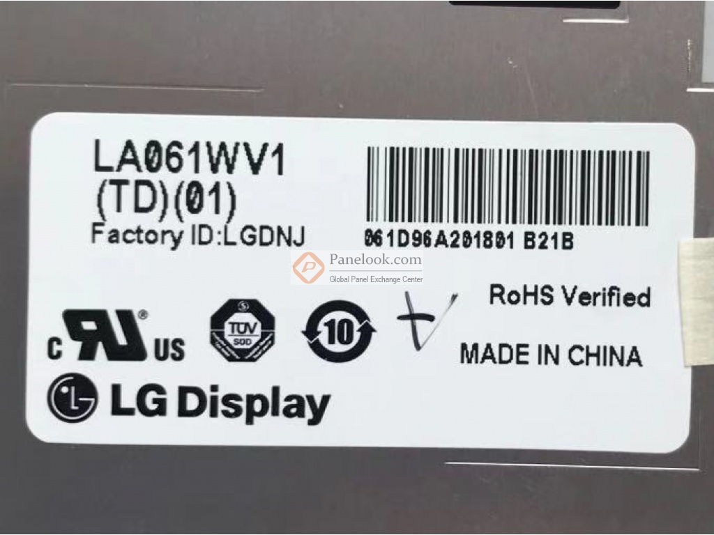 LG Display LA061WV1-TD01 Overview - Panelook.com
