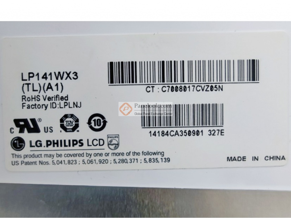 LG.Philips LCD LP141WX3-TLA1 Overview - Panelook.com