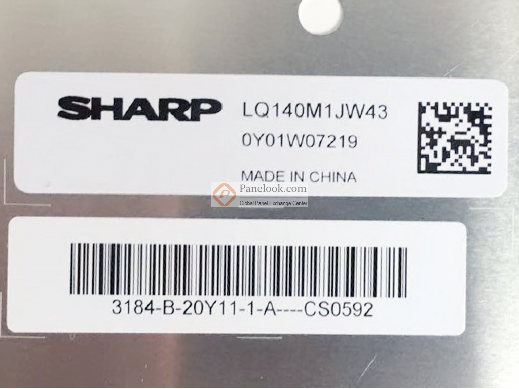 Sharp LQ140M1JW43 Overview - Panelook.com