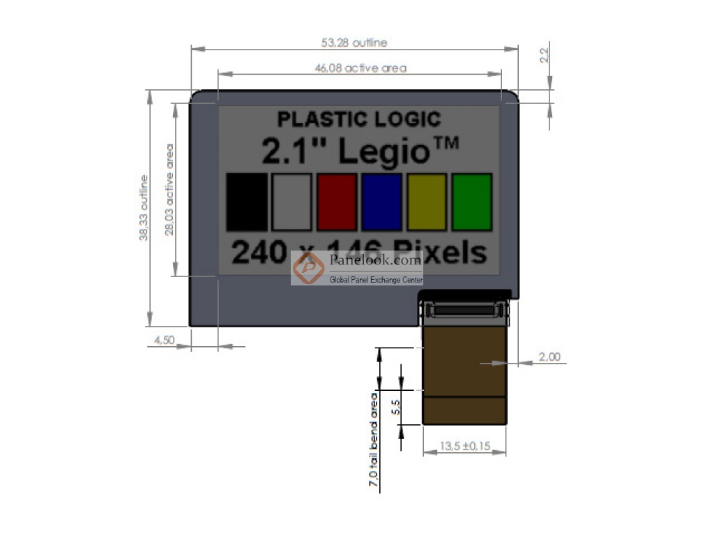 Plastic Logic 800040 Overview - Panelook.com