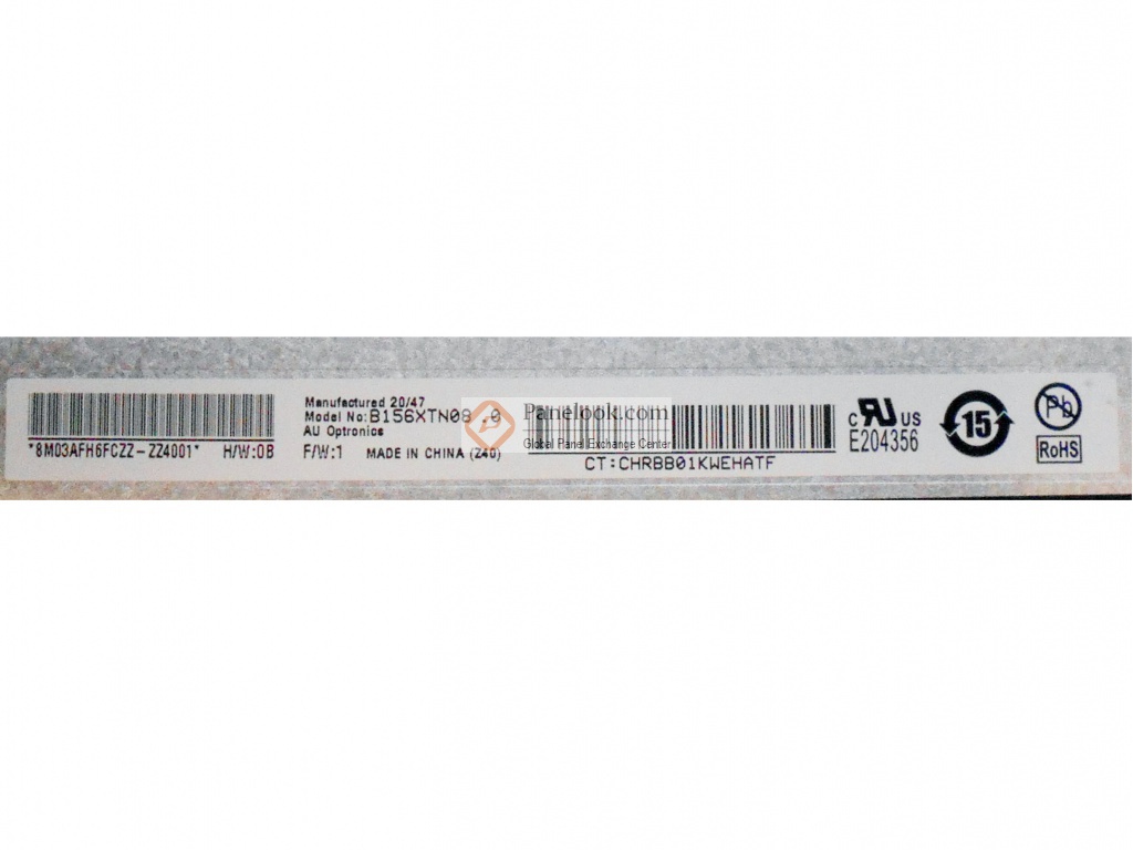 AUO B156XTN08.0 HW0A Overview - Panelook.com