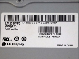 LG Display LM238WF5-SSE2 Overview - Panelook.com