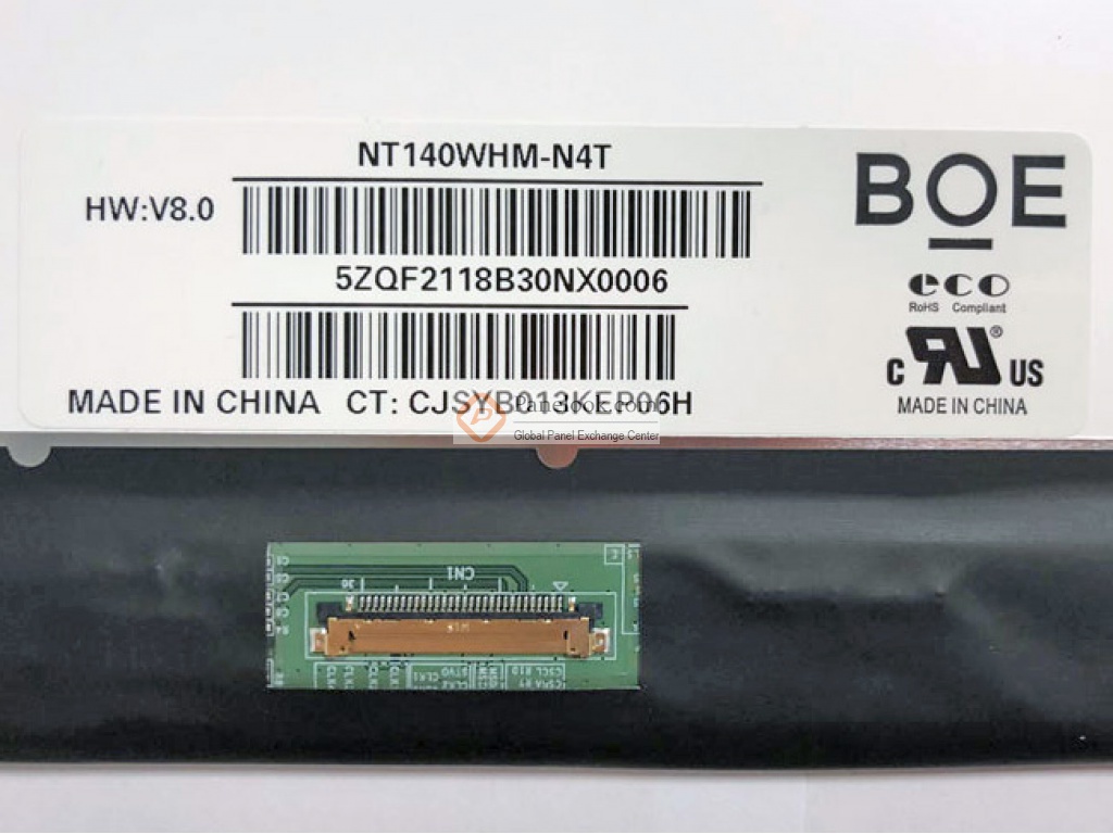 BOE NT140WHM-N4T Overview - Panelook.com