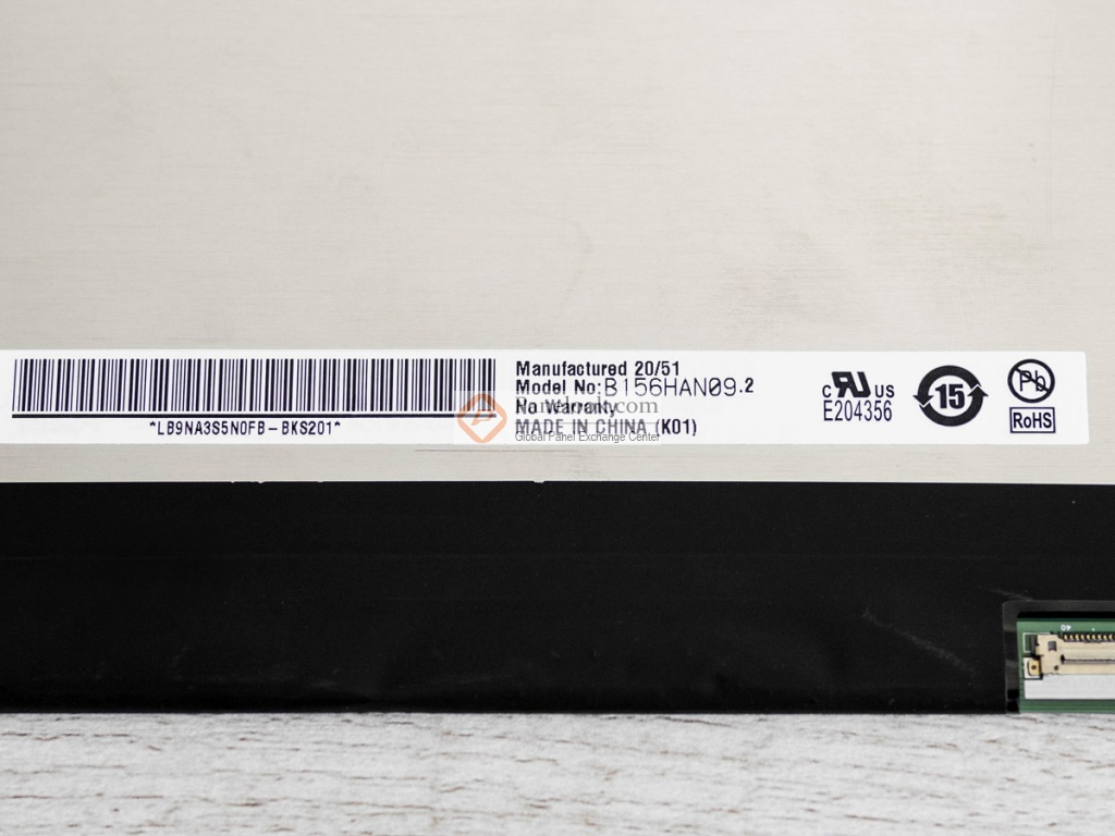 AUO B156HAN09.2 Overview - Panelook.com