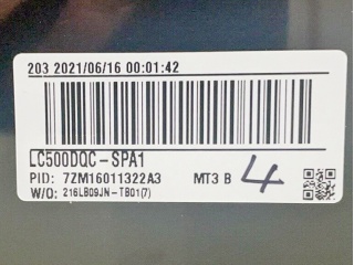 LG Display LC500DQC-SPA1 Overview - Panelook.com