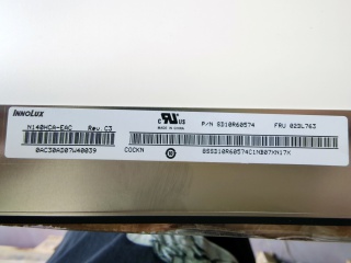 N140HCA-EAC Rev.C3 Innolux 14" IPS LCM 1920×1080 250nits WLED eDP ...