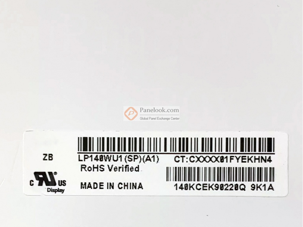 LG Display LP140WU1-SPA1 Overview - Panelook.com
