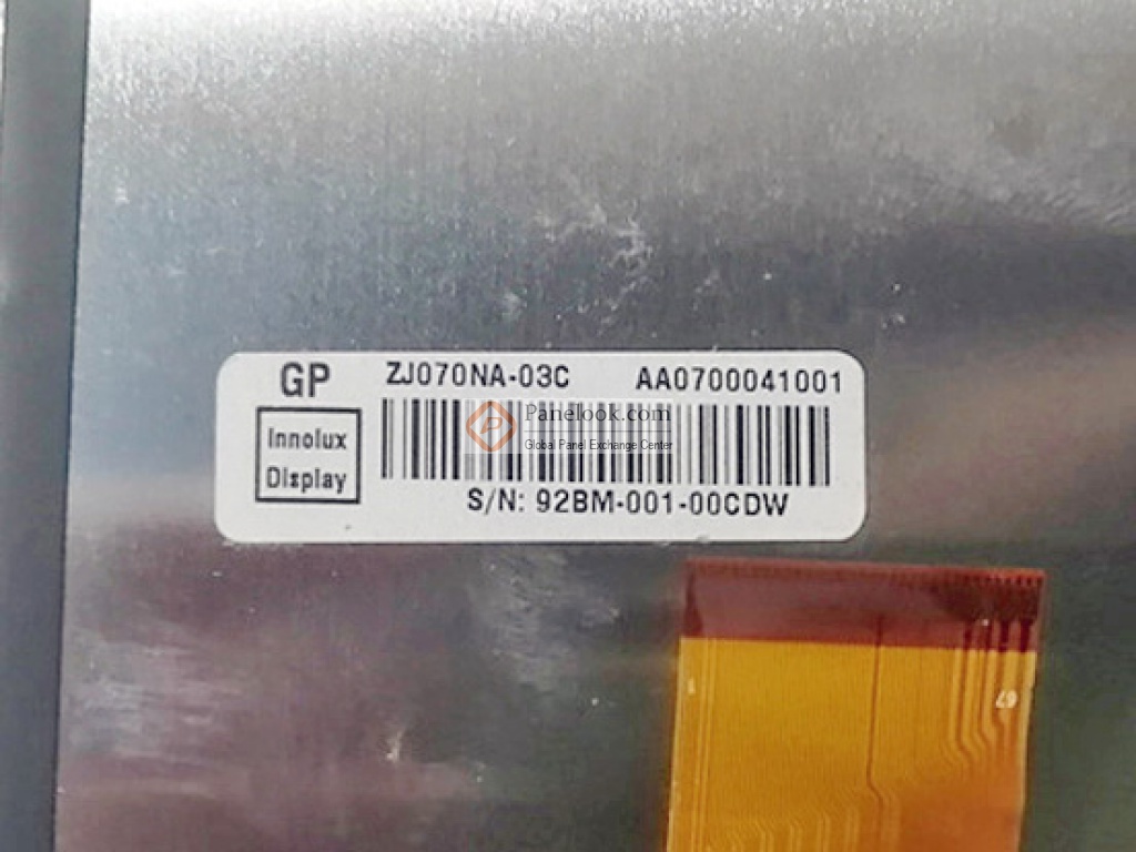 Chimei Innolux ZJ070NA-03C Overview - Panelook.com