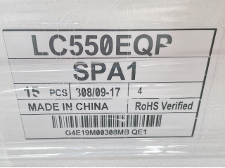 LG Display LC550EQP-SPA1 Overview - Panelook.com