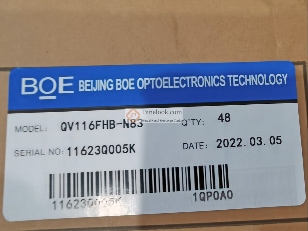 BOE QV116FHB-N83 Overview - Panelook.com