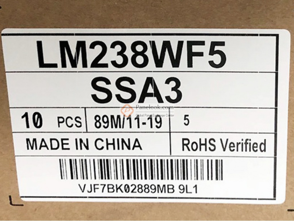 LG Display LM238WF5-SSA3 Overview - Panelook.com