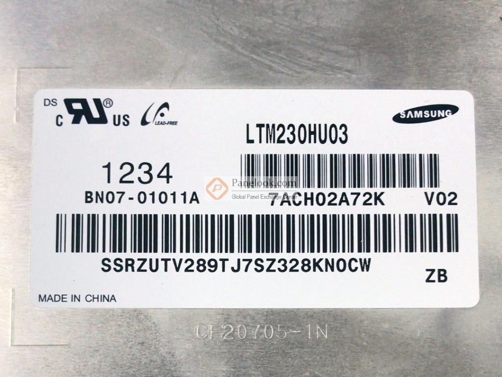 Samsung LTM230HU03 Overview - Panelook.com