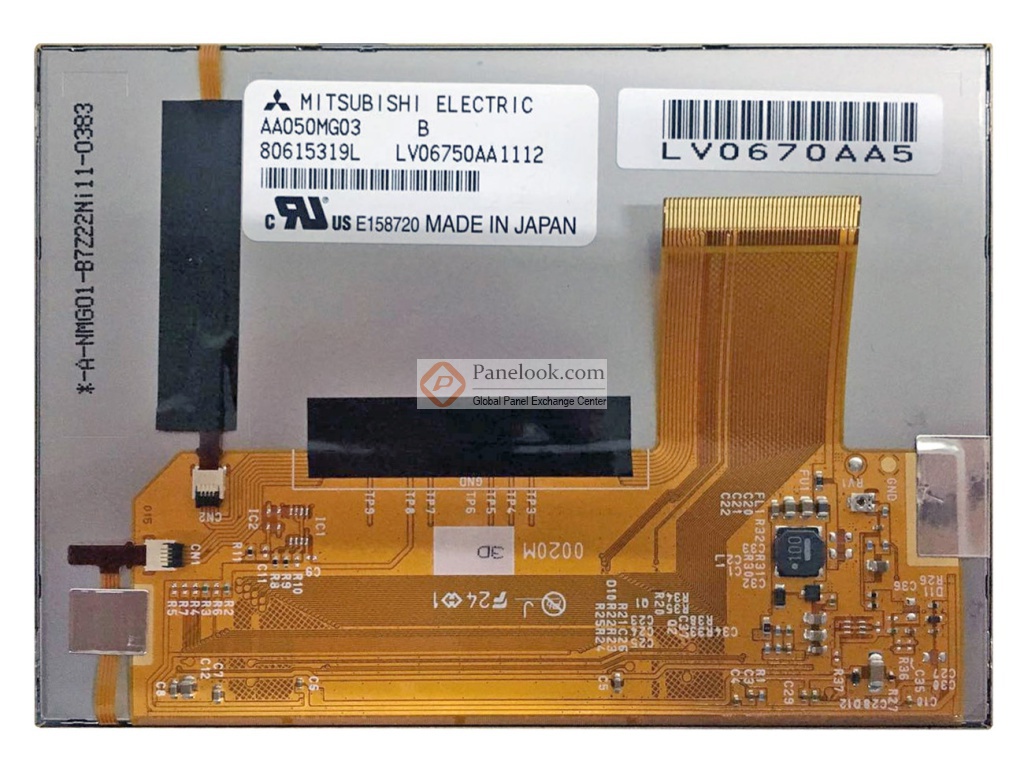 Mitsubishi AA050MG03 Overview - Panelook.com