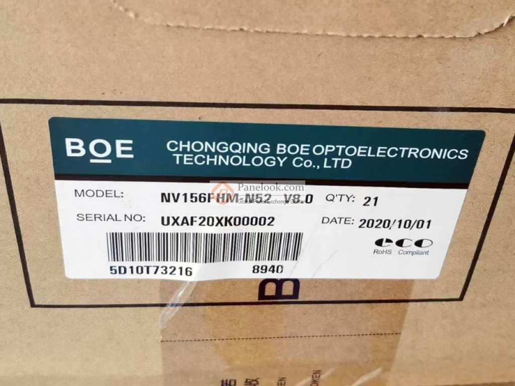BOE NV156FHM-N52 Overview - Panelook.com