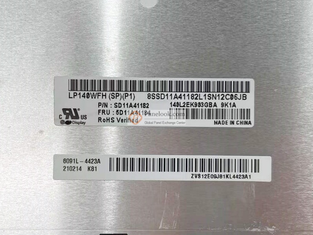 LG Display LP140WFH-SPP1 Overview - Panelook.com