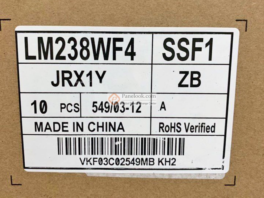 LG Display LM238WF4-SSF1 Overview - Panelook.com