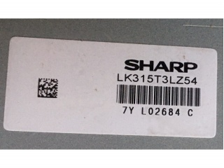 Sharp LK315T3LZ54 Overview - Panelook.com