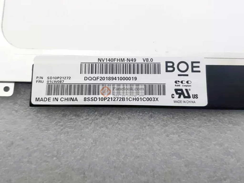 BOE NV140FHM-N49 V8.0 Overview - Panelook.com