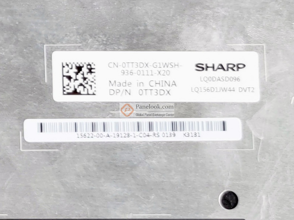 Sharp LQ156D1JW44 Overview - Panelook.com