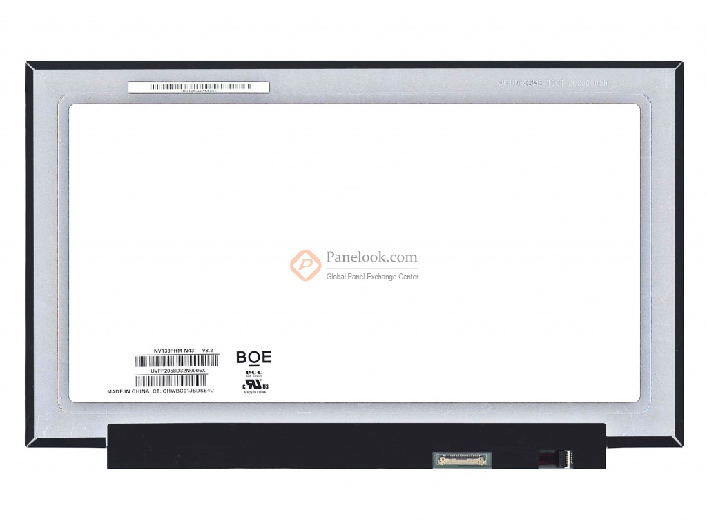 BOE NV133FHM-N43 V8.2 Overview - Panelook.com