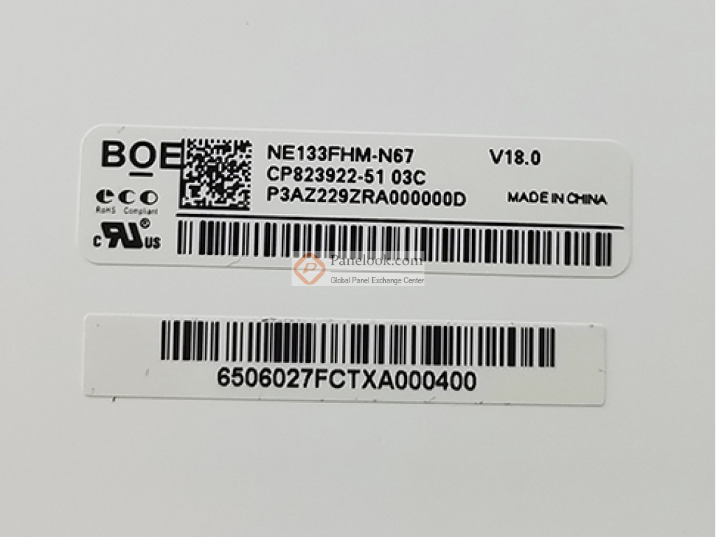 BOE NE133FHM-N67 Overview - Panelook.com
