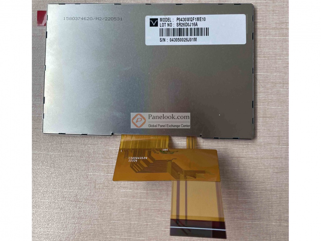 TIANMA P0430WQF1ME10 Overview - Panelook.com