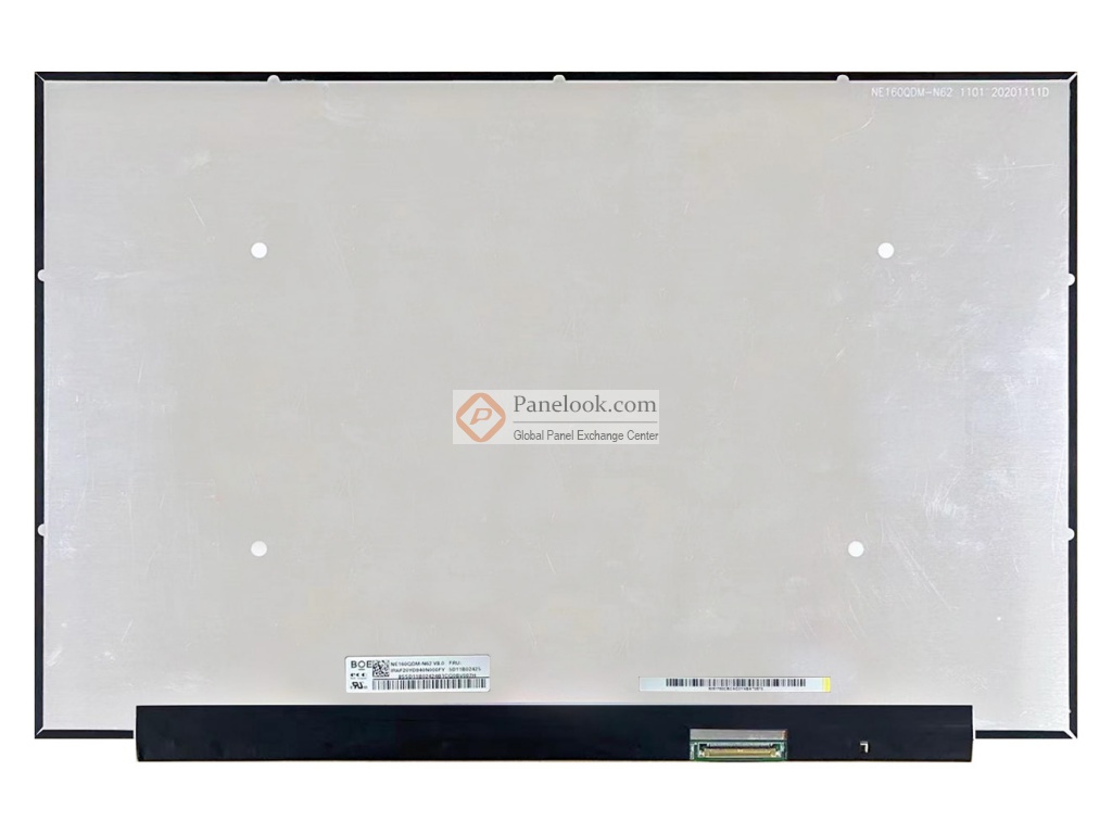 BOE NE160QDM-N62 Stock 2235 pcs - Panelook.com